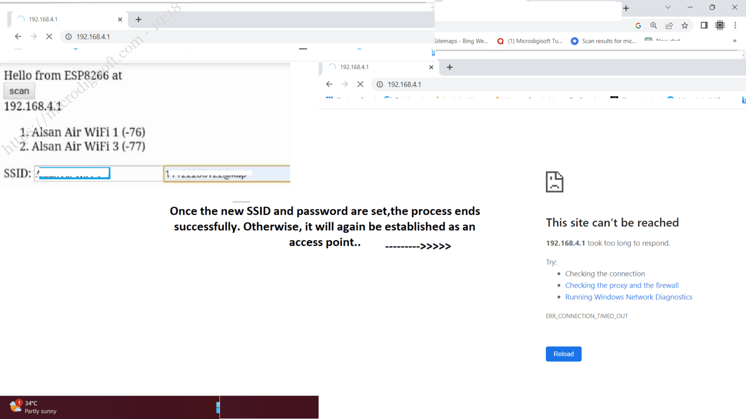 ESP8266 Manual Wifi Configuration with EEPROM without Hard-Code