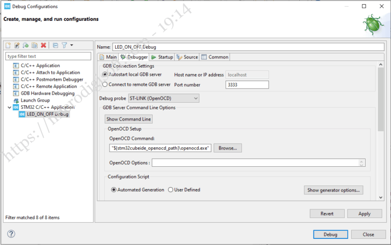 Reading Push Button with STM32F103 Nucleo-64 using STM32CubeIDE