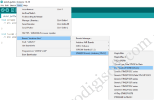 Getting Started with STM32 Nucleo-64 (STM32F103) using Arduino IDE