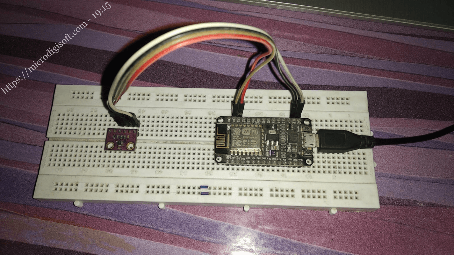 Send BME280 Sensor readings via email using the ESP8266 and IFTTT