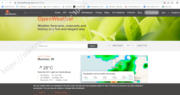 ESP8266-NodeMCU HTTP GET with Arduino IDE (OpenWeatherMap.org and ThingSpeak)