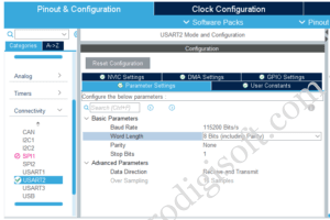 UART USART Direct Memory Access (DMA) STM32F103 Nucleo-64