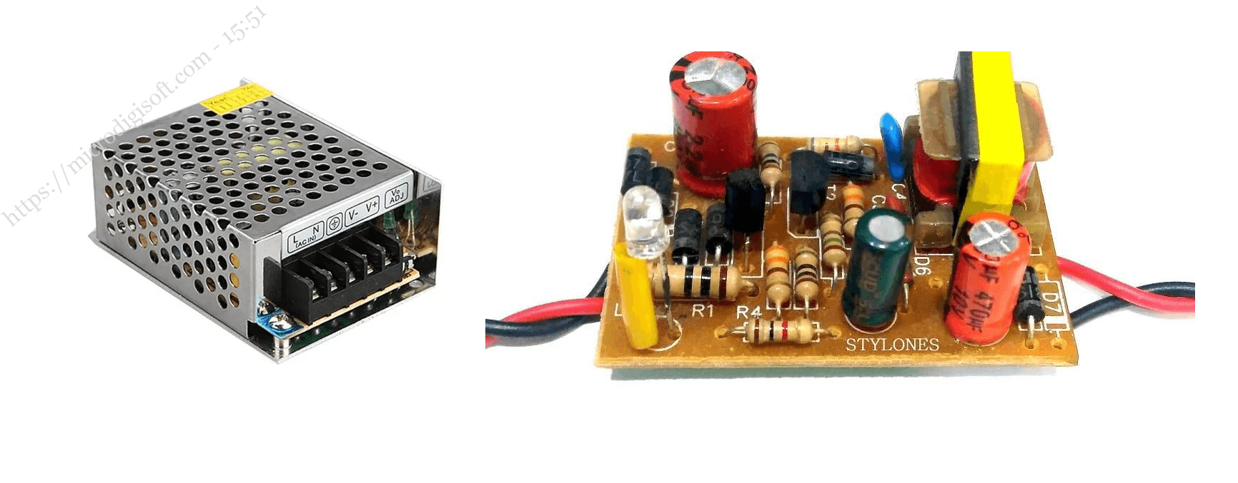 SMPS(Switched-Mode Power Supply): Electronics components