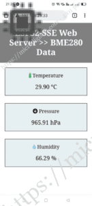ESP32 Server Sent Events (SSE) Webserver Using Arduino