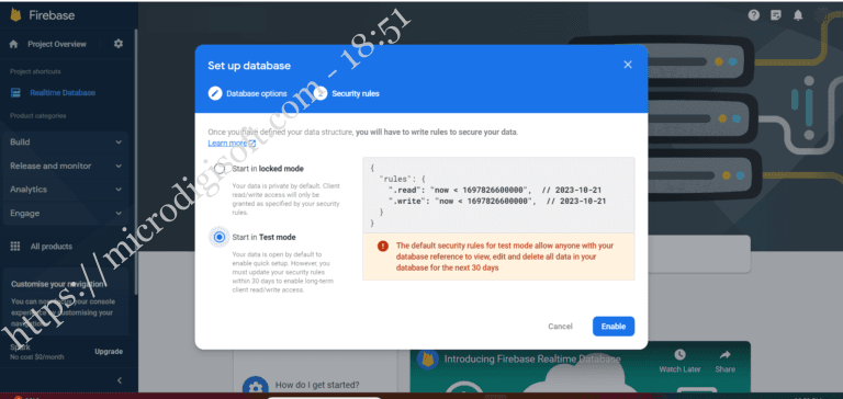ESP8266 NodeMCU Data Logging Firebase Realtime Database