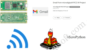 Sending Emails with Raspberry Pi Pico W and MicroPython SMTP Client