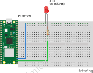 Raspberry Pi Pico W: LED Control Using a Webserver