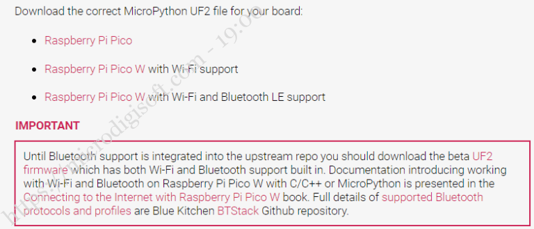 Wireless Communication (Wi-Fi, Bluetooth) with Raspberry Pi Pico W