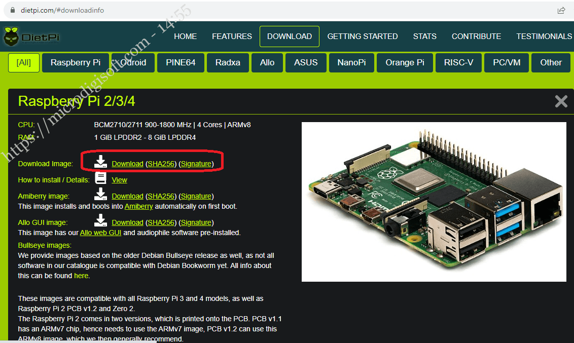 Dietpi Setup On Raspberry Pi Zero 2w And Ssh Configuration