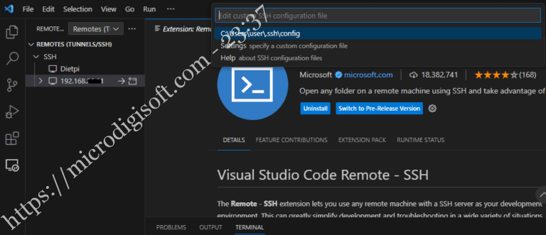 Install Visual Studio Code on Raspberry Pi (DietPi) for Programming ...