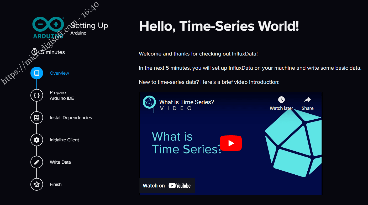 Getting Started with InfluxDB on ESP8266 NodeMCU