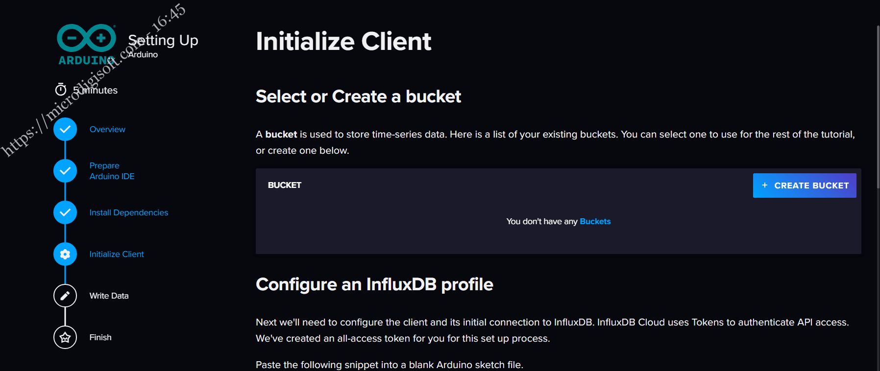 Getting Started with InfluxDB on ESP8266 NodeMCU