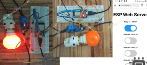 ESP32-Relay Module Control AC Appliances with Webserver