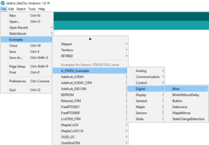Flashing STM32F103C8 Board using USB Port – STM32 Bootloader