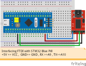 Flashing STM32F103C8 Board using USB Port – STM32 Bootloader