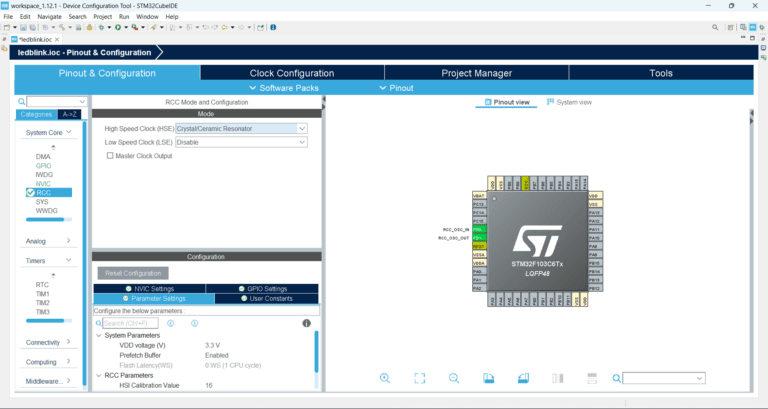 How to Interface STM32 Blue Pill in Proteus Software?