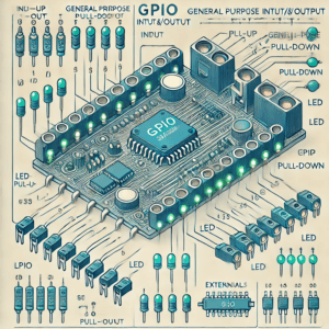 GPIO Input and Output Mode Configuration in STM32 Controll