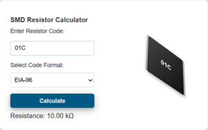 Online SMD Resistor Calculator